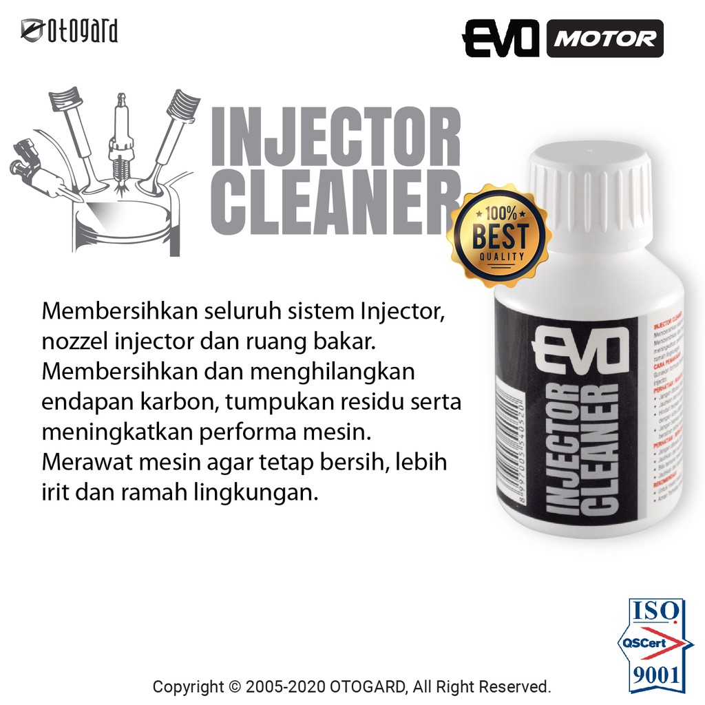 Jual EVO Motor Injector Cleaner | Shopee Indonesia