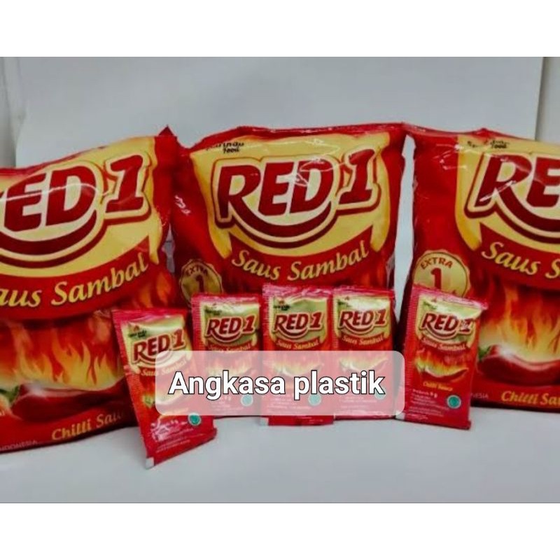 Jual saus sambal sachet red 1 / isi 9gr/sachet | Shopee Indonesia
