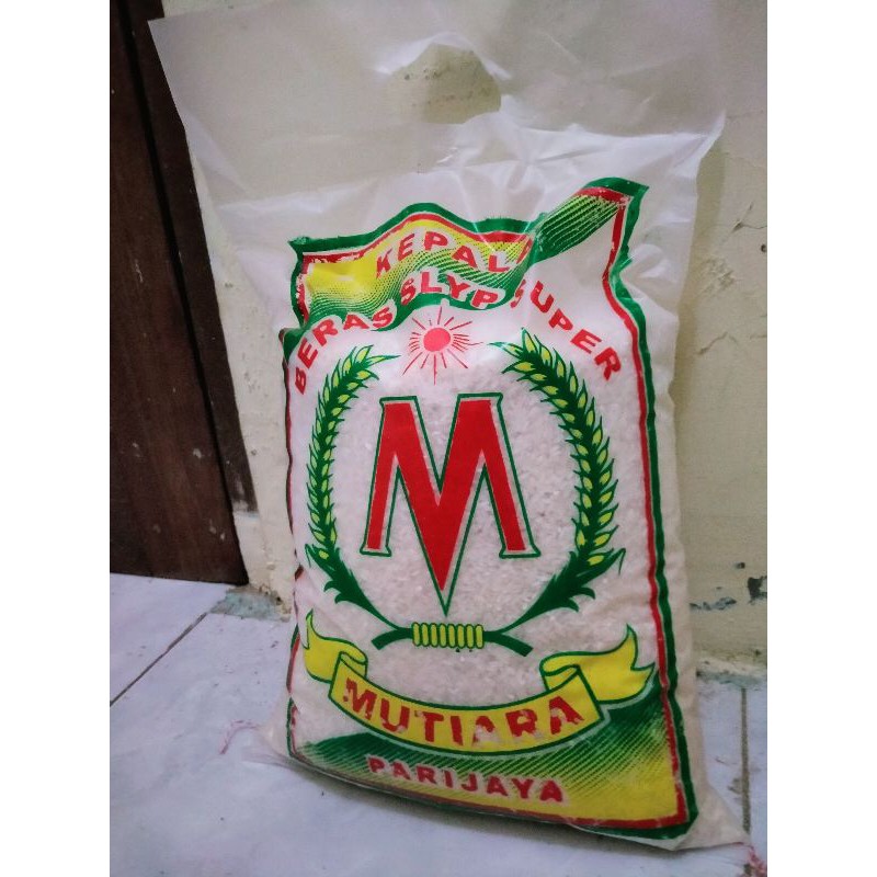 Jual beras slyp super pulen cap mutiara 5kg | Shopee Indonesia