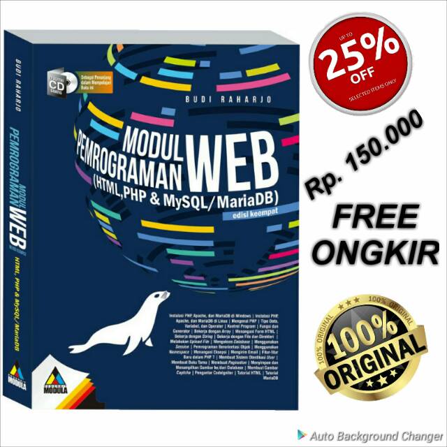 Jual BUKU MODUL PEMROGRAMAN WEB Htlmp Php & MysQL Maria DB | Shopee Indonesia