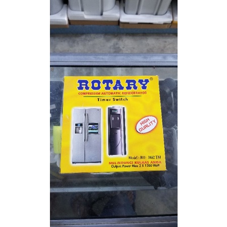Jual Rotary Automatic Timer Kulkas & Dispenser 2 Output 2x1200 Watt ...