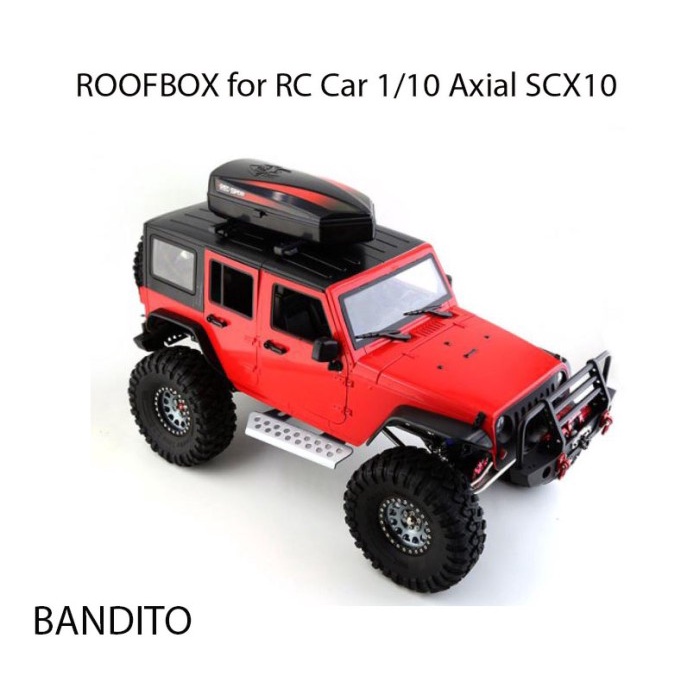Jual Bandito Roof Box RoofBox RC Car 1/10 Axial SCX10 SCX10ii RGT ...