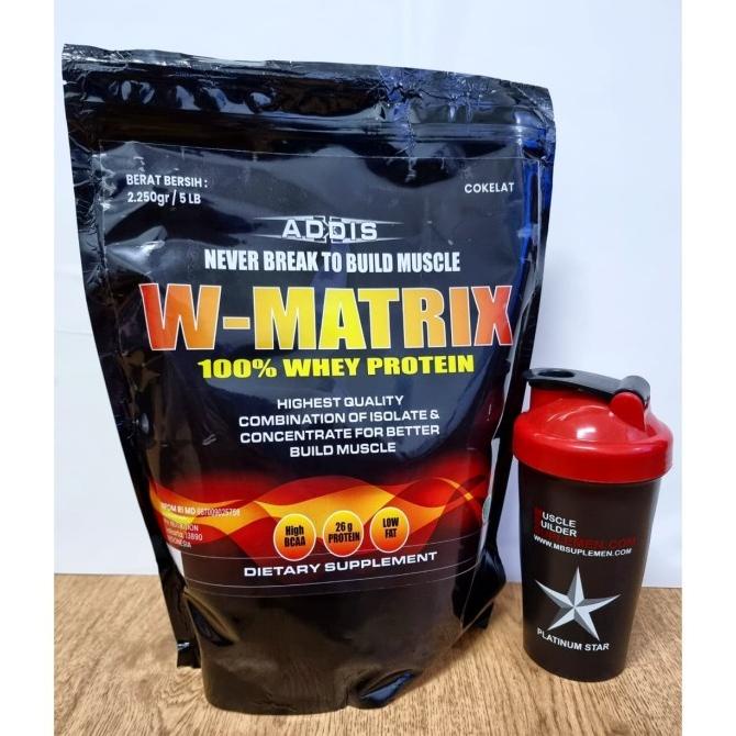 Jual ADDIS W-MATRIX WHEY PROTEIN 5 LBS W MATRIX WMATRIX PRO ISOLATE M1 WPRO JY6546UI5I | Shopee ...