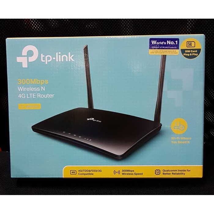 Jual Modem WIfi Router LTE 4G Unlock Tp-Link TL-MR6400 MR-6400 Tplink MR6400 Murah alternatif ...