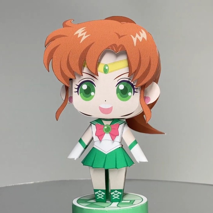 Jual Miniatur Sailor Jupiter Makoto Kino Papercraft | Shopee Indonesia