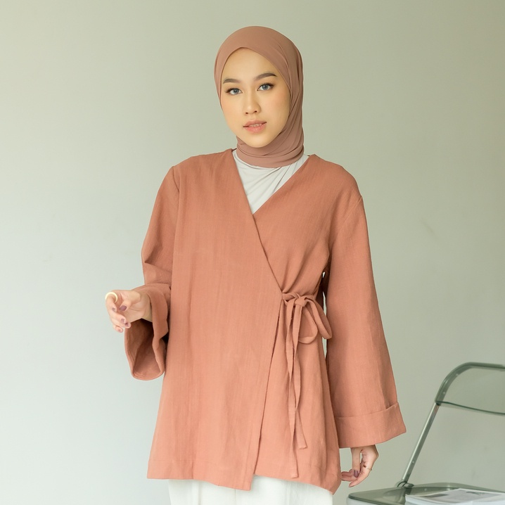 Jual Lozy Hijab - Mao Outer ( Outer Linen Yamazaki ) | Shopee Indonesia