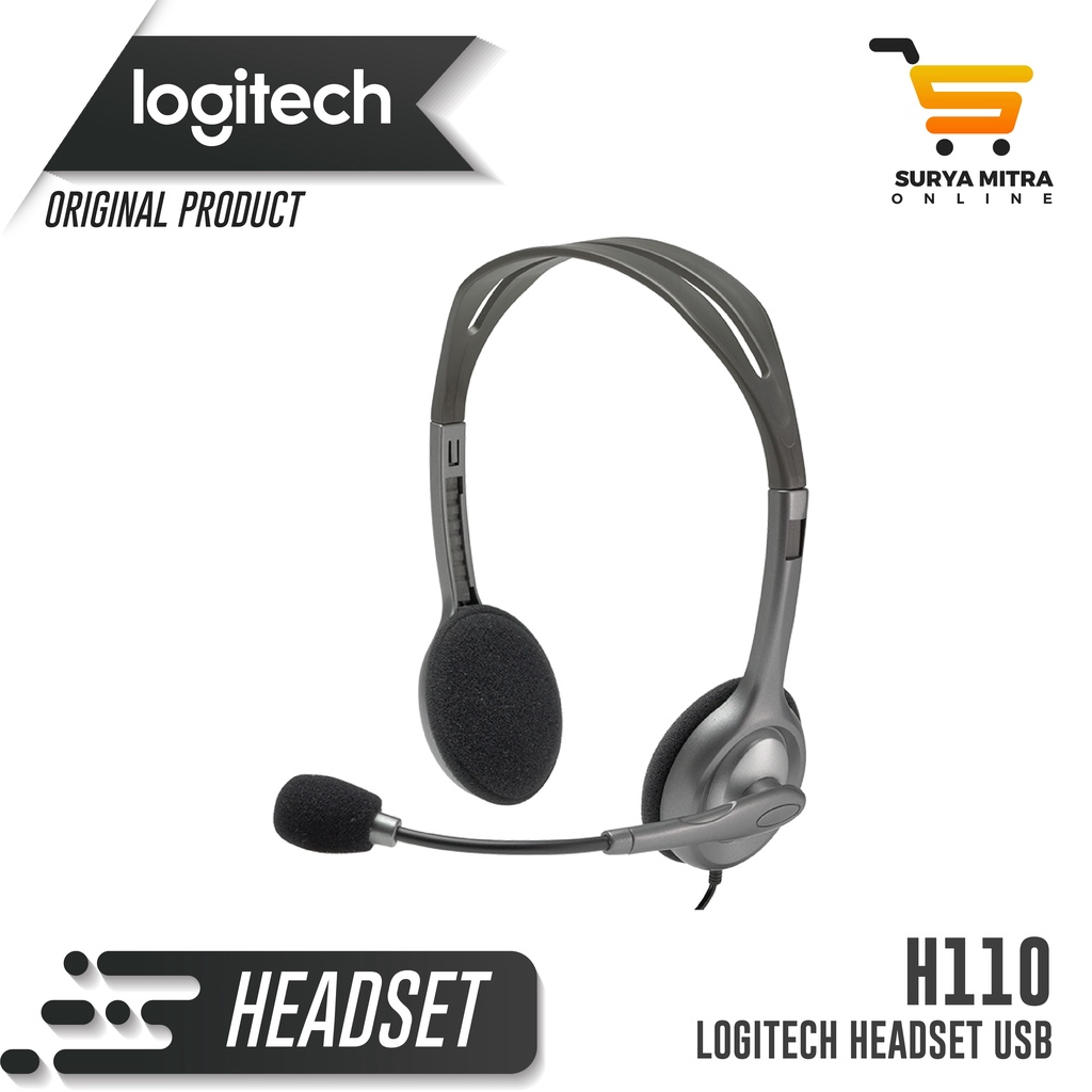 Jual Headset Logitech H110 / H 110 | Shopee Indonesia