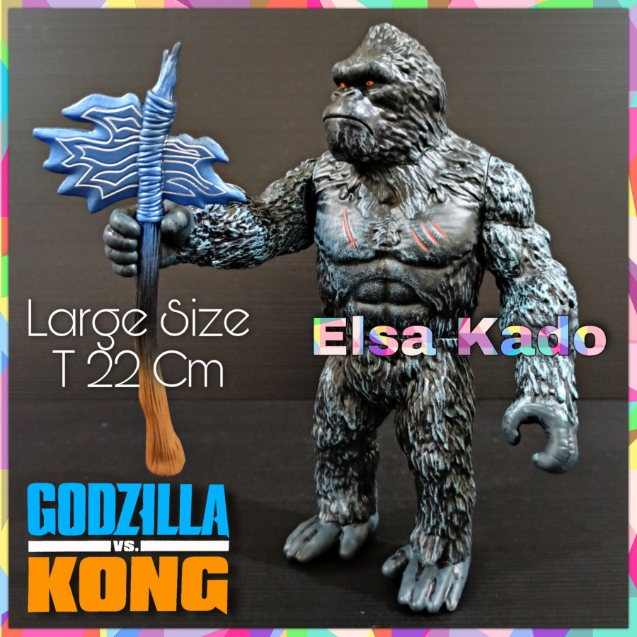 Jual Mainan Kingkong Skull Island Figure Godzilla Vs King Kong Medium Large | Shopee Indonesia