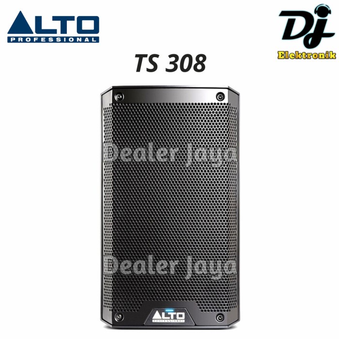 Jual Speaker Aktif Alto TS 308 / TS308 - 8" inch 2000W (Sepasang) | Shopee Indonesia