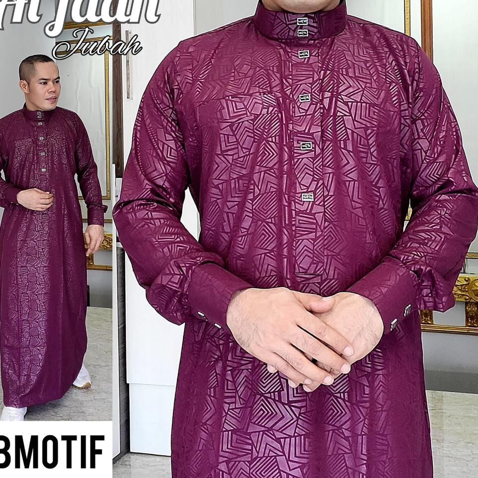 Jual Jubah Pria Gamis Pria Baju Jubah muslim Motif Embos Mewah Murah ... Jual Jubah Pria Gamis Pria Baju Jubah muslim Motif Embos Mewah Murah ...