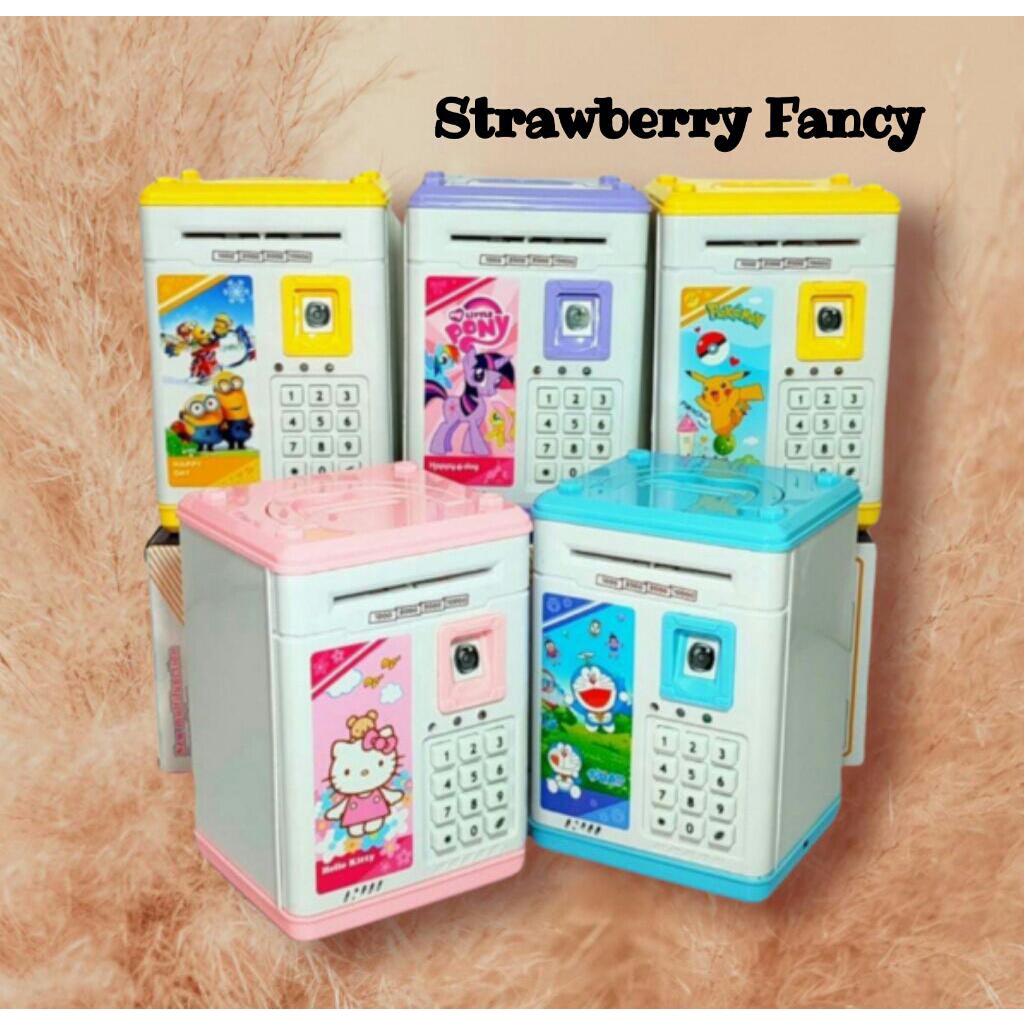 Jual Saving Box / Bank Box / Brangkas Celengan Anak / Celengan Karakter ...