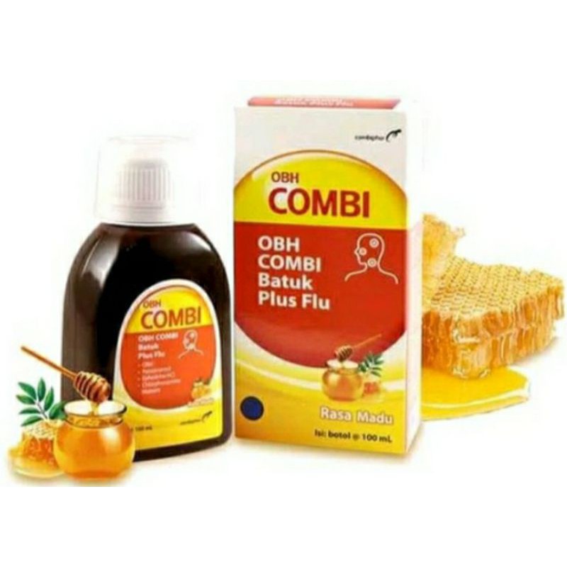 Jual OBH COMBI PLUS BATUK FLU MADU SIRUP 100 ML | Shopee Indonesia