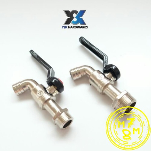 Jual Kran Air Chrome Gagang Lurus ukuran 3/4 inch | Shopee Indonesia