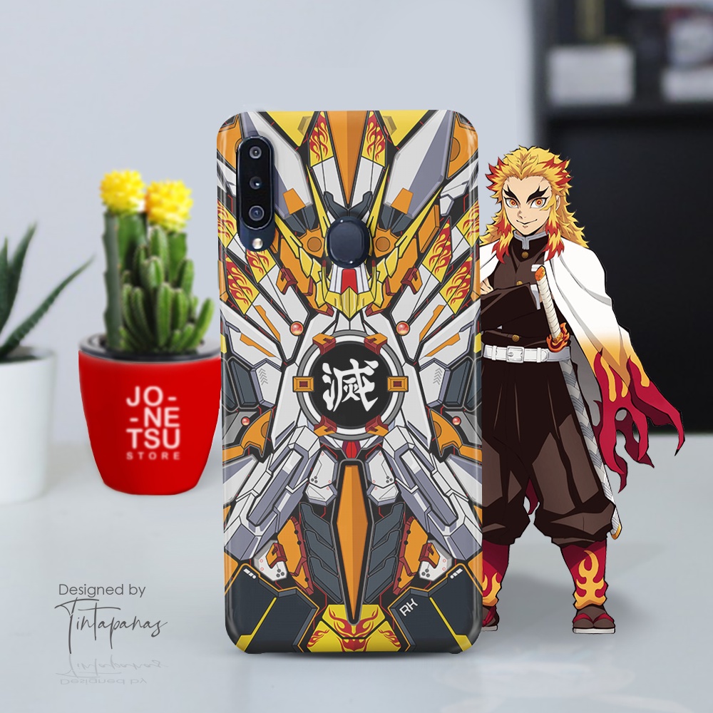 Jual Phone Case Rengoku Kimetsu No Yaiba X Gundam | Shopee Indonesia
