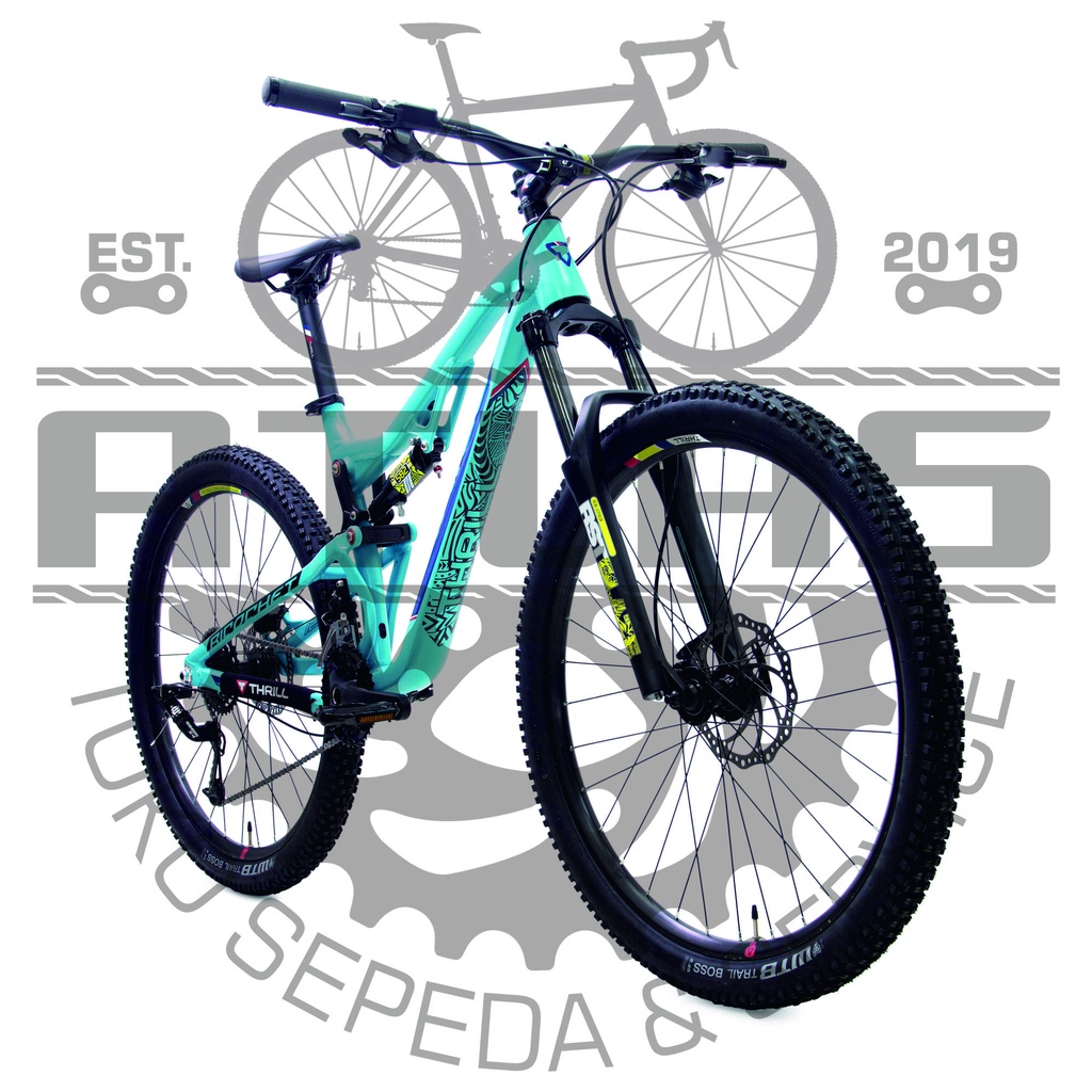 Jual SEPEDA MTB THRILL RICOCHET T120 27.5" 5.5 UKURAN L | Shopee Indonesia