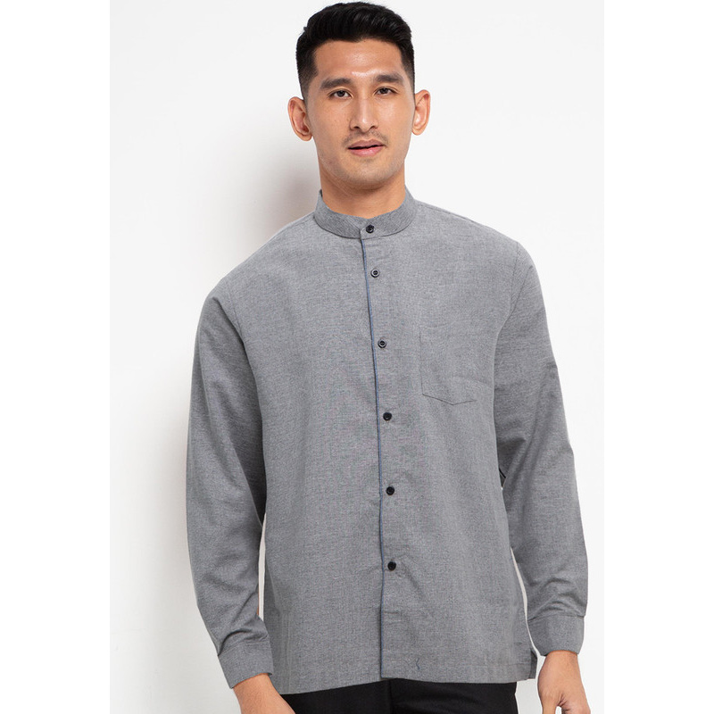 Jual Zavier Adam Basic Long Sleeve Koko | Shopee Indonesia