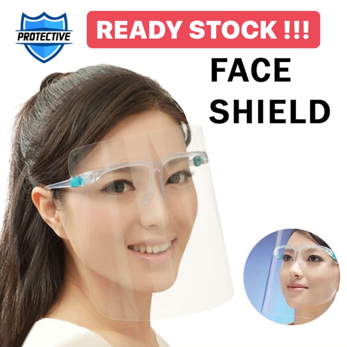 Jual FACESHIELD KACAMATA FACE SHIELD Model Nagita Pelindung Wajah Face ...
