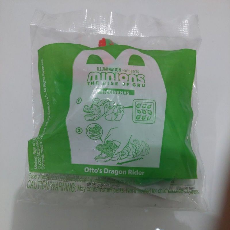 Jual Happy Meal Minion - Otto's Dragon Rider | Shopee Indonesia
