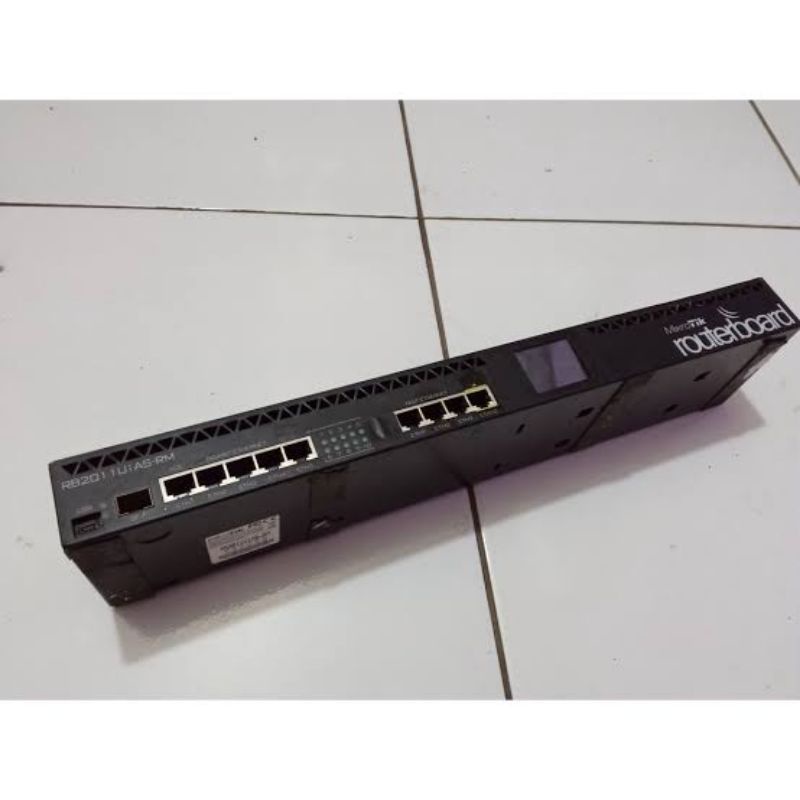 Jual mikrotik RouterBOARD rb2011uias rm second bekas pakai bad sector 0 ...
