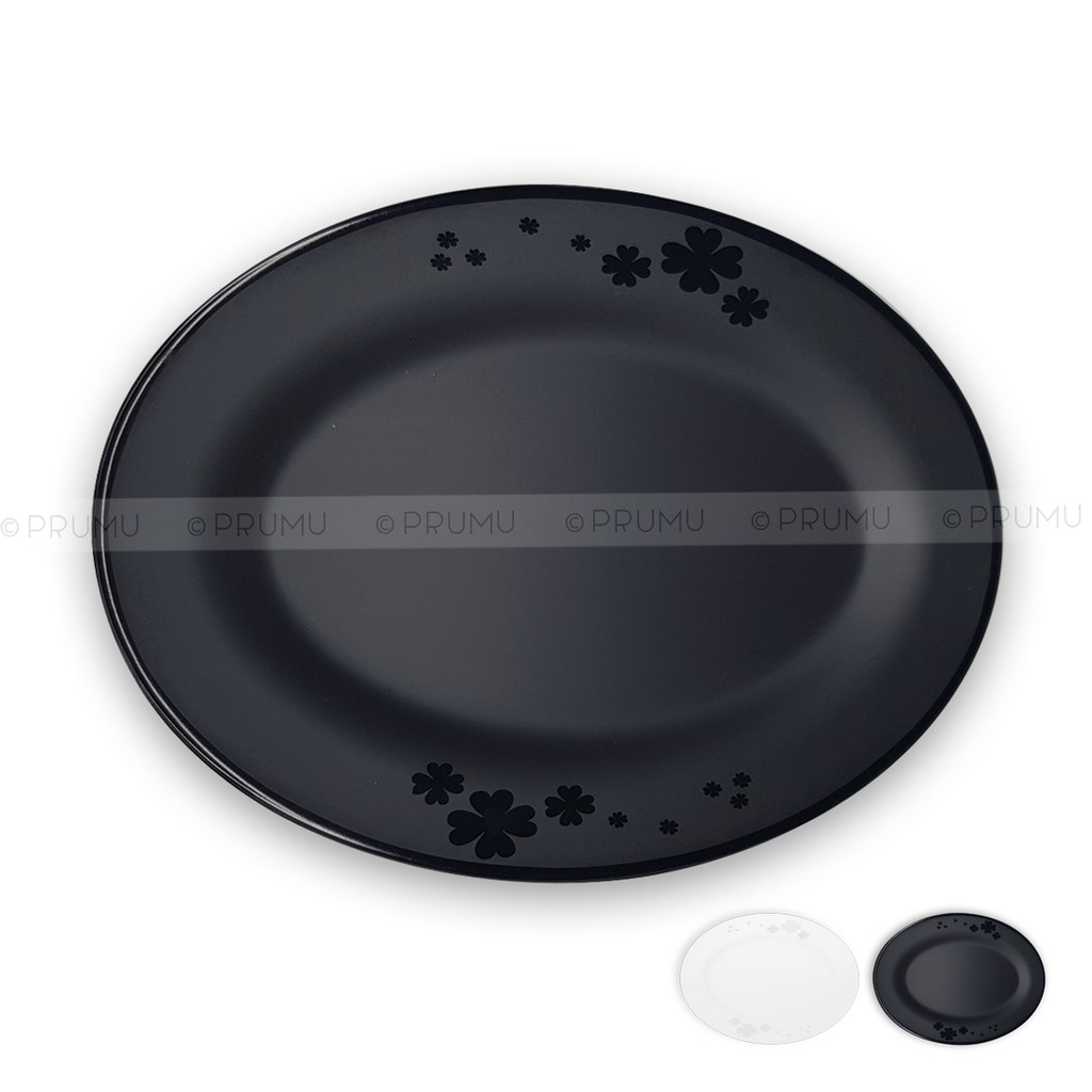Jual Piring saji oval melamin 12 Inch - Piring cafe restoran, Piring ...
