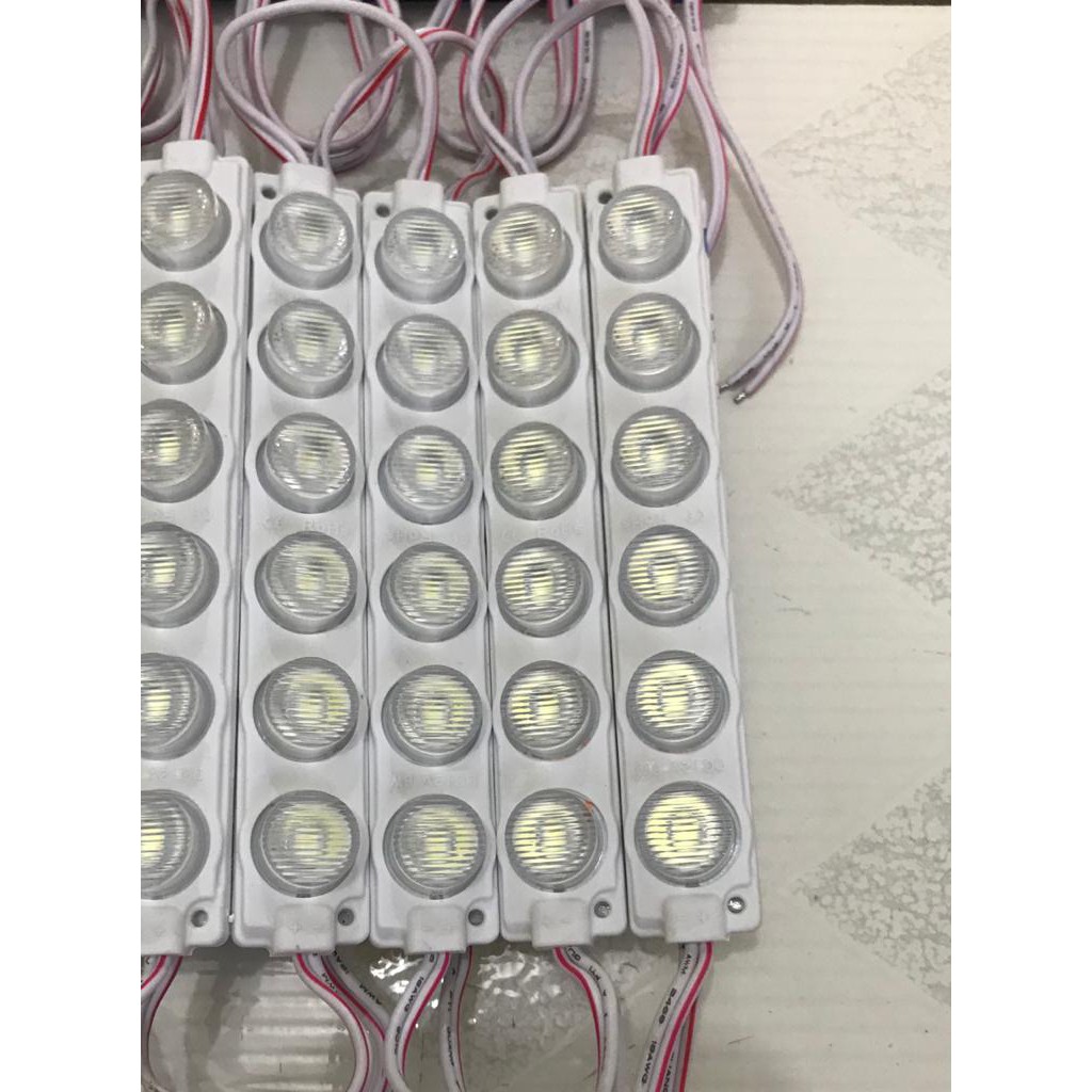Jual Lampu LED Module 6 Watt 24 Volt 12 Volt / LED Modul 6 Mata Besar 6W 24V 12V | Shopee Indonesia
