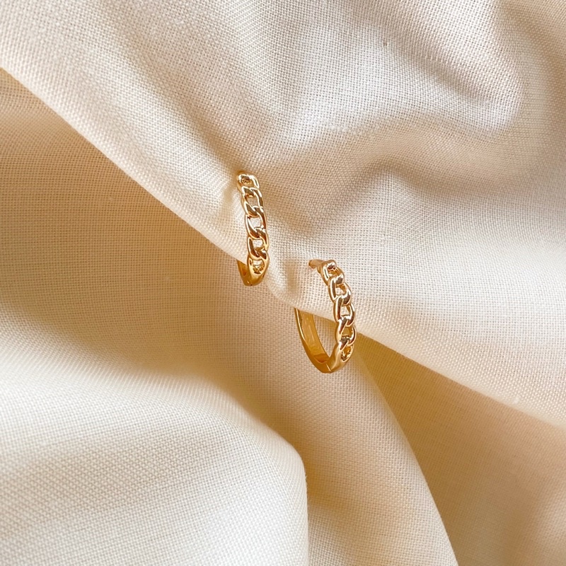 Jual Anting Rantai Anti Karat Mini Wanita Emas - Rose Gold Anti Karat ...