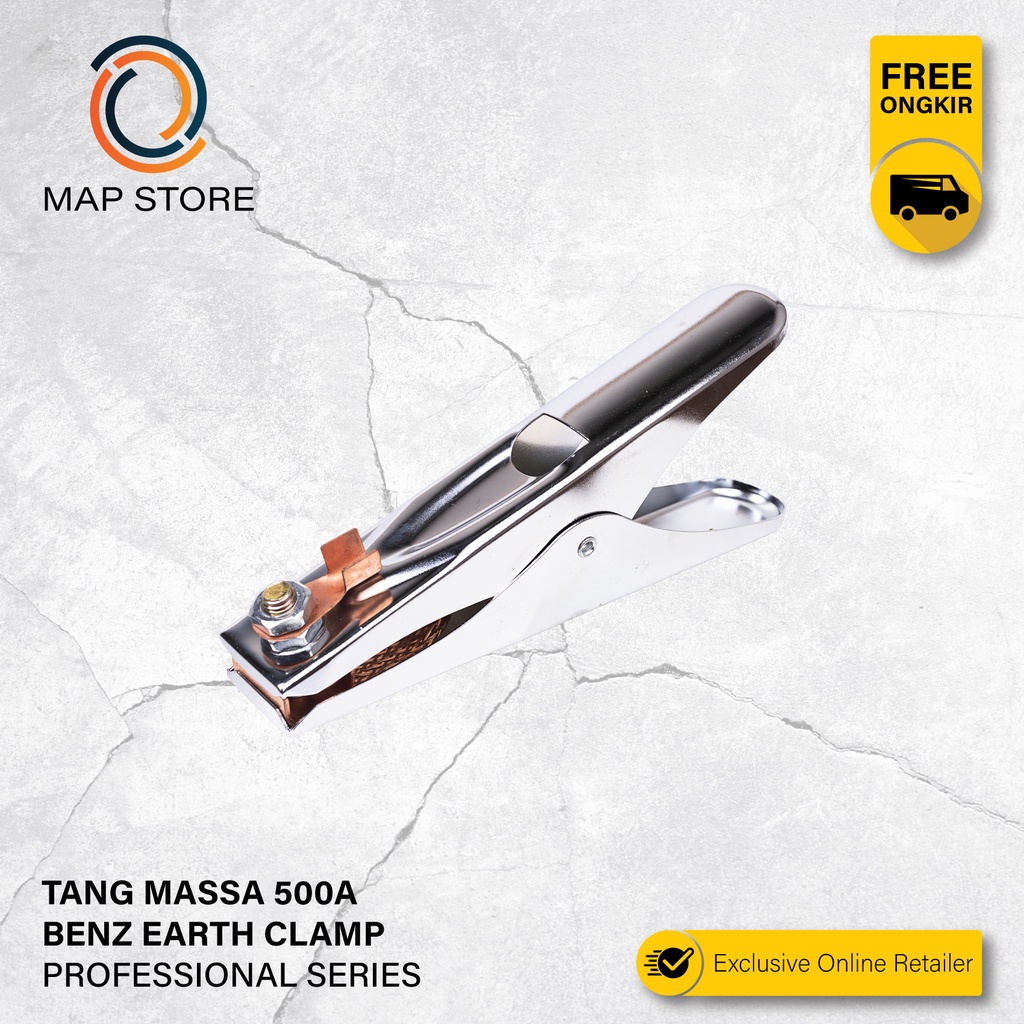 Jual Tang Masa 500A / Tang Massa Las 500A Benz / Earth Clamp 500A ...