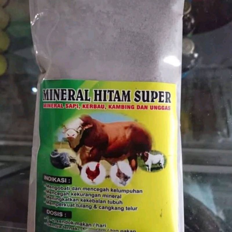 Jual Mineral Hitam Sapi Kambing Mencegah Kelumpuhan Dan Penambah ...