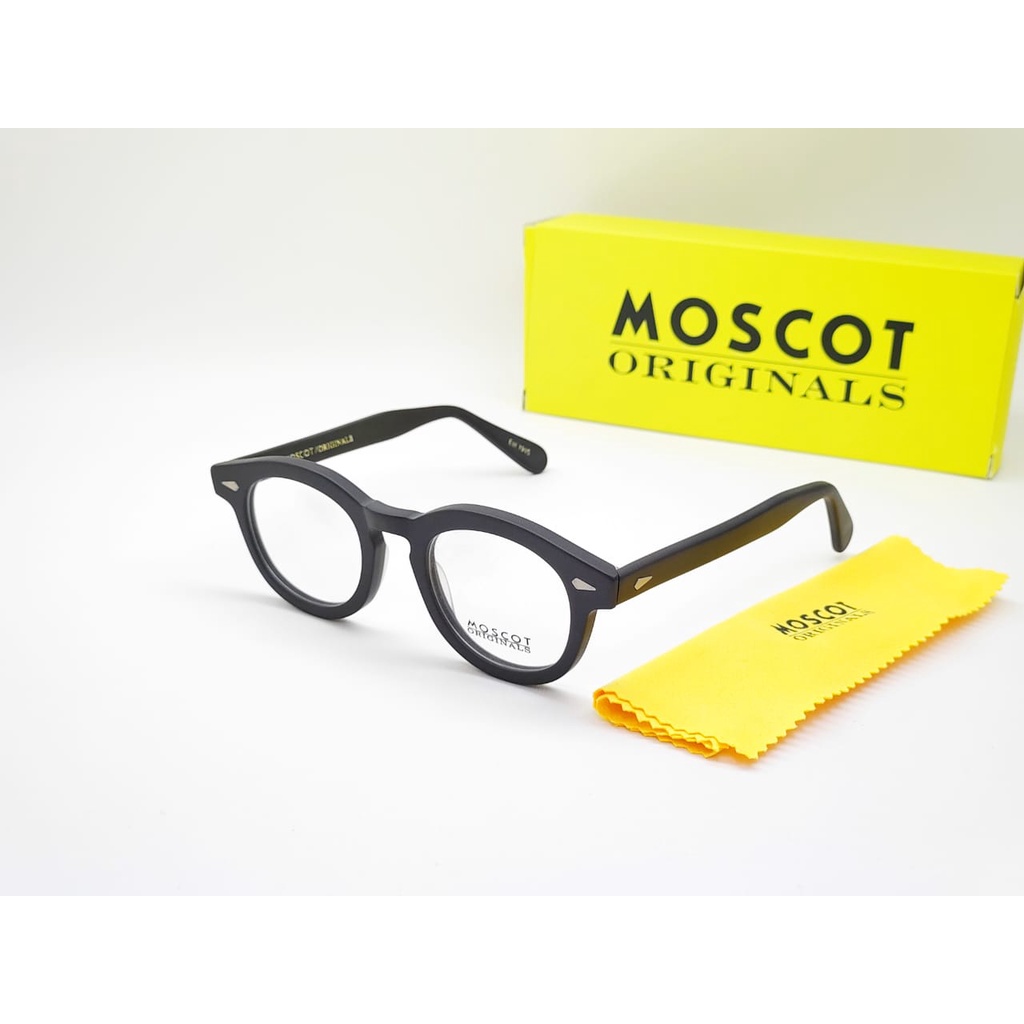 Jual Frame Kacamata Moscot Original Lemtosh size Medium Clear Crystal ...