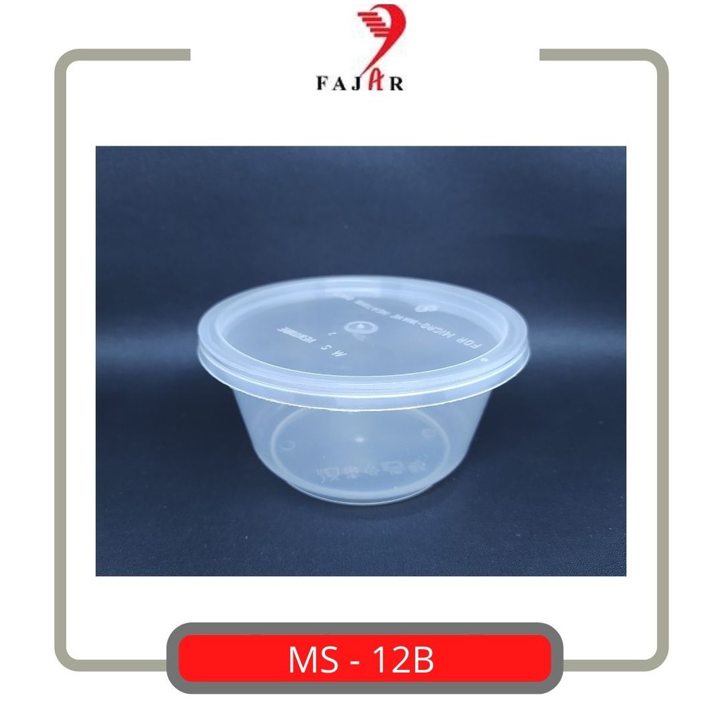 Jual Wadah Plastik Bulat 380ml / Thinwall Plastik / Plastik Kontainer ...