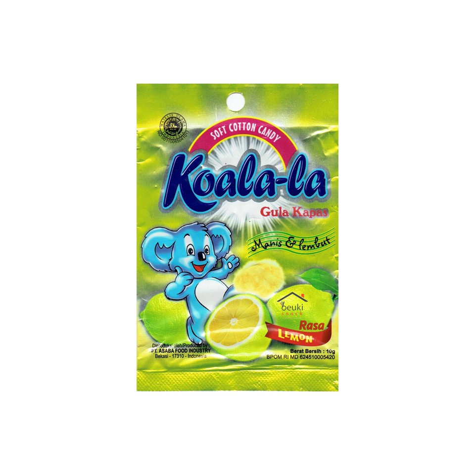 Jual Koala-La Koala Permen Gula Kapas Aromanis Berbagai Varian Pilih ...