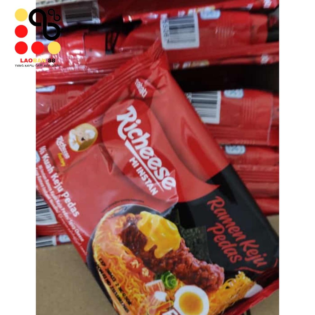 Jual Mie Richeese Mie Keju Pedas 75g Goreng dan Ramen | Shopee Indonesia
