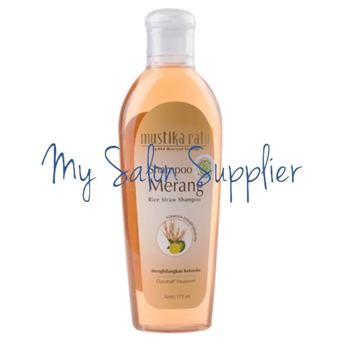Jual Mustika Ratu Shampoo Merang Rice Straw Shampoo 175ml | Shopee ...