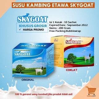 Jual Susu Kambing Etawa Bubuk Full cream SKYGOAT/SKY GOAT Propolis ...