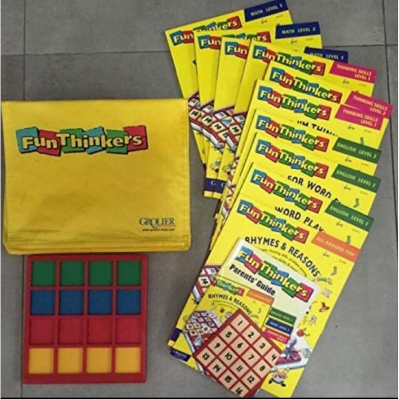Jual Ready Original Fun Thinkers Grolier Funthinkers Mainan Edukasi ...