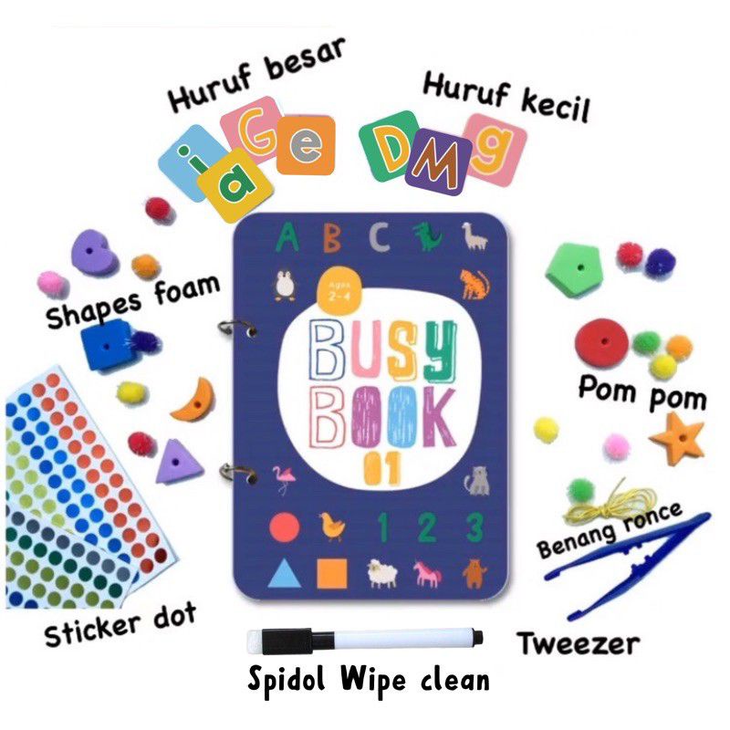 Jual Busy Book Vol 1 EFG | Shopee Indonesia