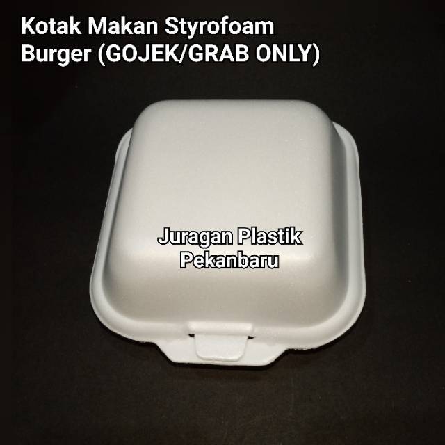 Jual Styrofoam Burger | Sterofoam / Styrofom isi 200pcs/pack Kotak ...