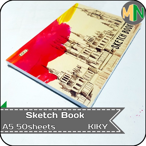 Jual Sketch Book Buku Sketsa A5 50sheets KIKY | Shopee Indonesia