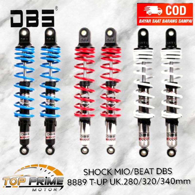 Jual Shockbreaker Shock DBS 8889 T-UP 340mm / 360mm -SUPRA/KHARISMA/RX ...