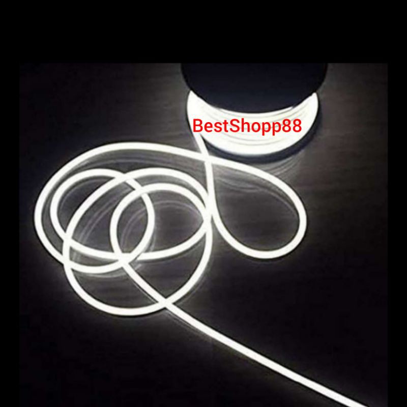 Jual Lampu Neon Flex LED Selang Flexible Sign Strip Flexsibel WHITE ...