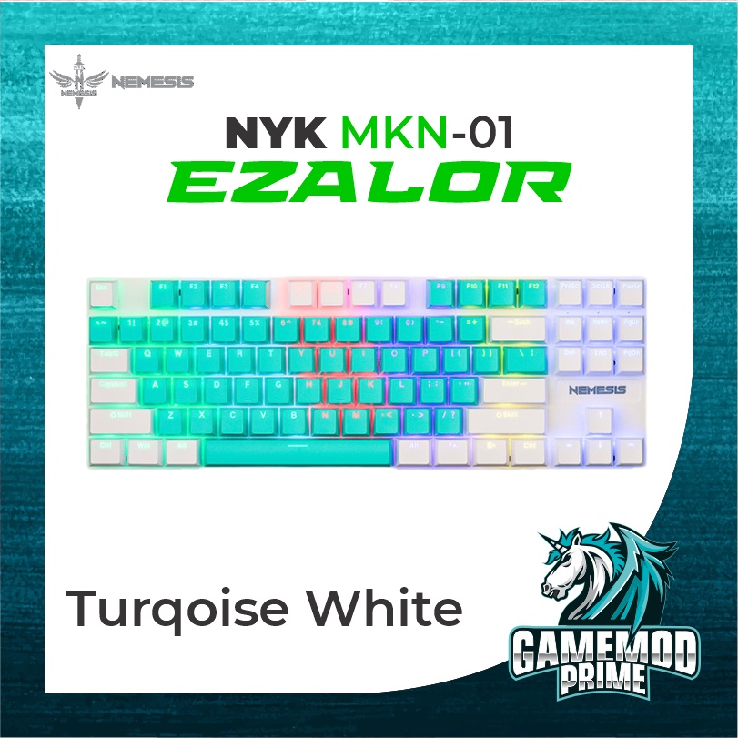 Jual Keyboard Gaming Mechanical NYK Nemesis MKN-01 Ezalor 87 Keys ...