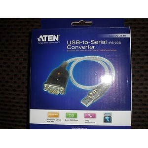 Jual ATEN USB to SERIAL RS 232 Converter | Shopee Indonesia