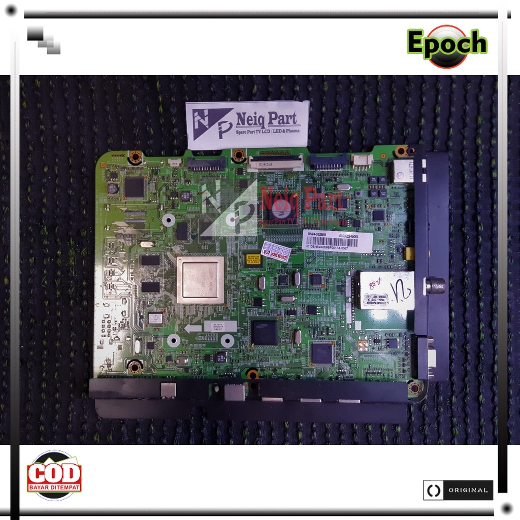 Jual Mb Mobo Mainboard TV Samsung UA 46D6600 - Mpeg Micom Modul PCB ...