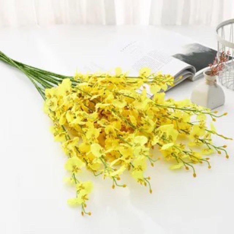 Jual Bunga Anggrek Kuning ( isi 10 batang ) | Shopee Indonesia