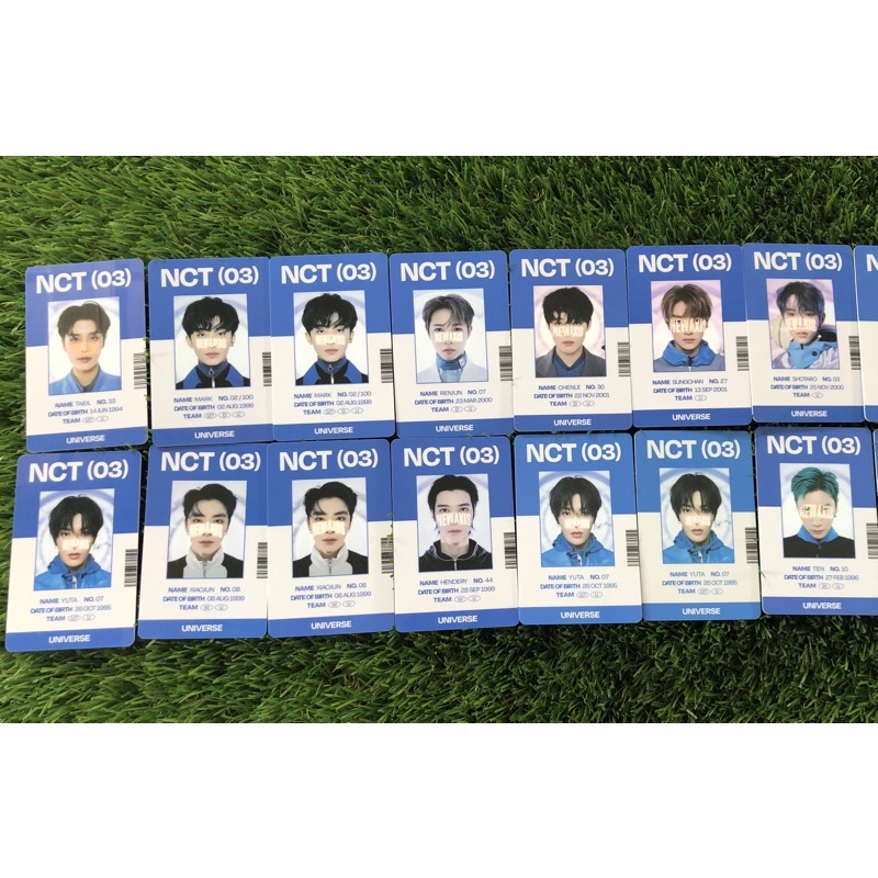 Jual Id card universe nct photocard pc Mark Yuta taeil renjun chenle ...