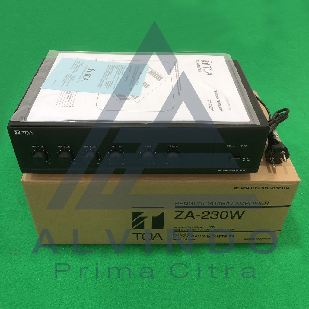 Jual TOA ZA-230W (Amplifier Mixer Power 30W / ZA 230 W) | Shopee Indonesia
