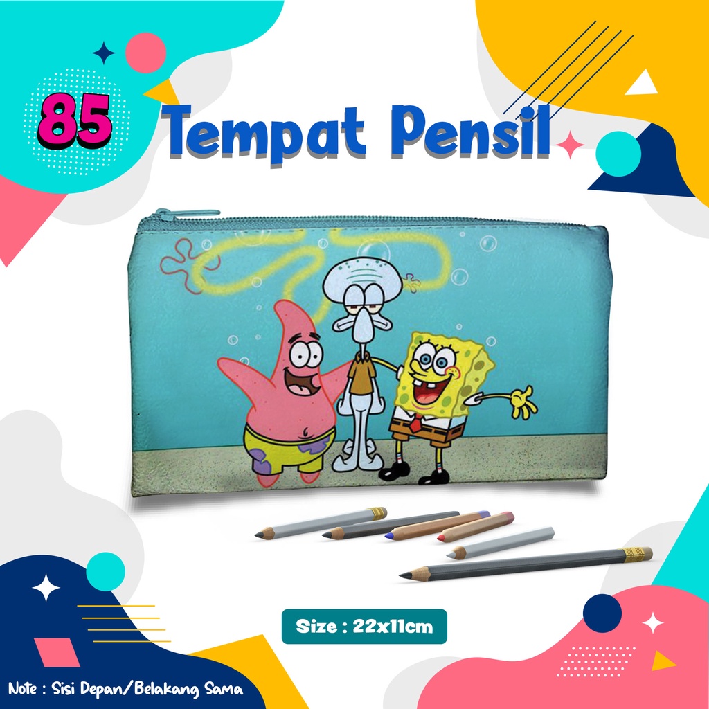 Jual Custom Tempat Pensil bebas desain sendiri bisa pipih bisa pouch ...