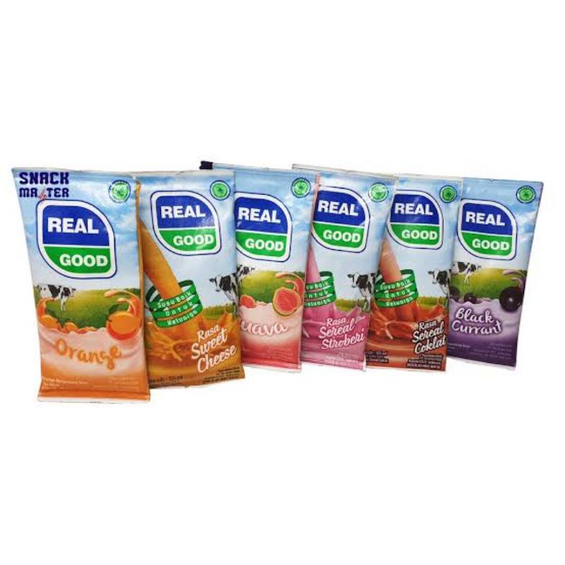 Jual Realgood Susu Bantal UHT Per Pcs Mini Cair Minuman Nikmat Enak ...