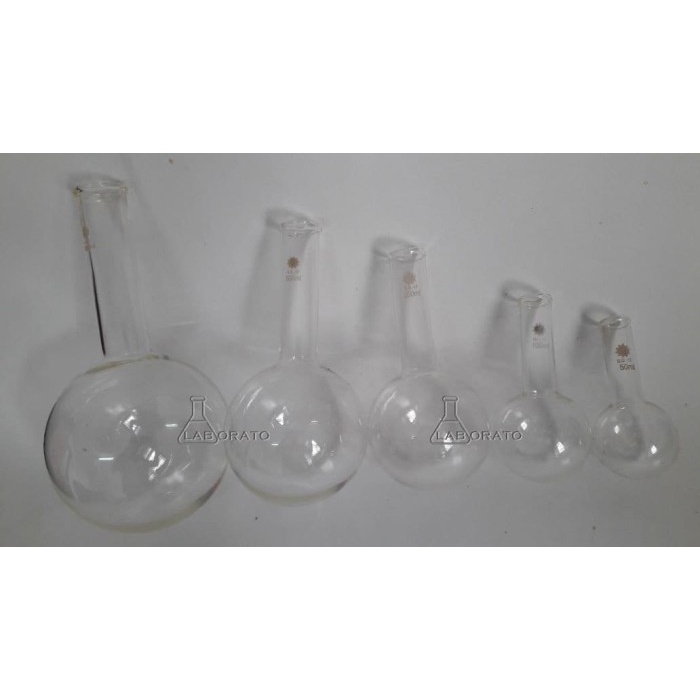 Jual BOILING FLASK / LABU DIDIH 500 ML DASAR BULAT - RA6 ORIGINAL ...