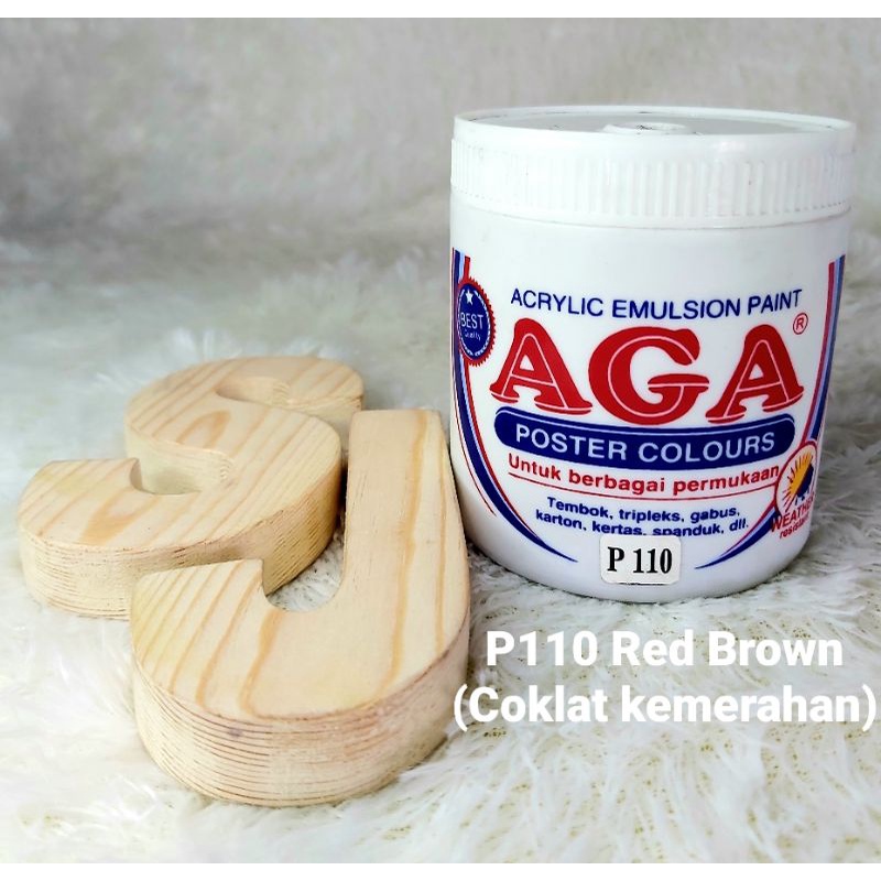 Jual Cat Poster AGA /Cat Acrylic AGA 250cc/Cat AGA 250cc/250ml | Shopee ...